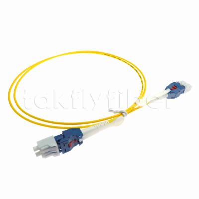 China Uniboot Duplex Patch Cord SM G657A1 Polarity Rotating 2.0mm LC PC for sale