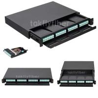 China Modular MTP / MPO Fiber Optic Patch Panel 96 Cores for sale