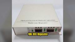 10G OEO Fiber Repeater SFP+ to SFP+ Network Boost
