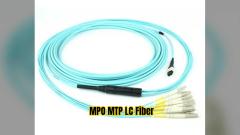 MPO MTP LC Fiber Patch Cord High Speed Data