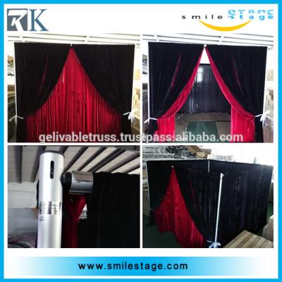 China used adjustable photo booth pipe and draping with factory price for sale