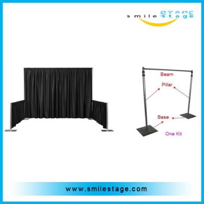 China low price used portable adjustable trade show booth pipe and draping for events for sale