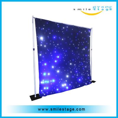 China china newest product colorful led star curtain for wedding /big commercial for sale