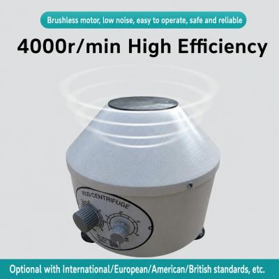 China Cenlee 800D Benchtop Centrifuge 6x20ml Max 4000rpm 1790xg ABS/Metal Permanent Magnet DC Motor Scientific Research Biomedical Lab for sale