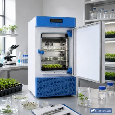 China 0-65°C 40%-95%RH Constant Temperature and Humidity Incubator for Seed Germination Medical Microbiology Laboratory Stability Test for sale