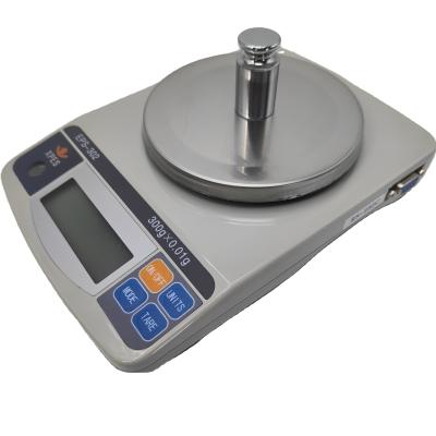 China 3000g 0.1g Lab  Economic Electronic Balance  LCD Display With Blue Backlight for sale