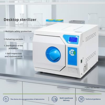 China Dental Disinfection Cabinet, Desktop Vacuum Autoclave Sterilization Pot with Drying Function, 3 Pulse Cycles for Dental for sale