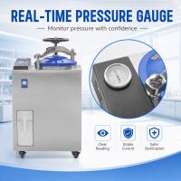 China Cenlee OEM Laboratory Internal Cycle Drying Steam Sterilizer Adjustable Parameters Microcomputer Control Vertical Autoclave for sale