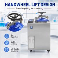 China Cenlee OEM Laboratory Internal Cycle Drying Steam Sterilizer Adjustable Parameters Microcomputer Control Vertical Autoclave for sale
