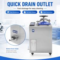 China Cenlee OEM Laboratory Internal Cycle Drying Steam Sterilizer Adjustable Parameters Microcomputer Control Vertical Autoclave for sale