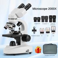 China WF10X/20mm Student Biological Laboratory Microscope 40x-2000x Binocular Light Microscope for sale