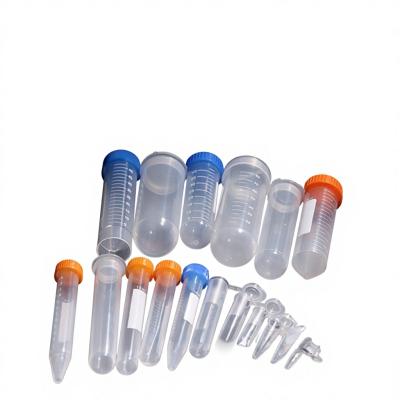 China Factory Price EP Tube PE Centrifuge Screw Tube 1.5/2/5/10/15/50/100ml Model 01 for sale