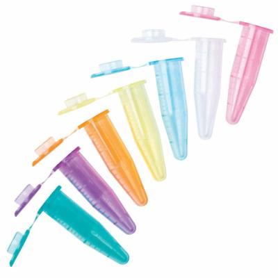 China High Quality Disposable Microcentrifuge Tubes in Multiple Colours-0.2ML 1.5ML 2ML PP Material for sale