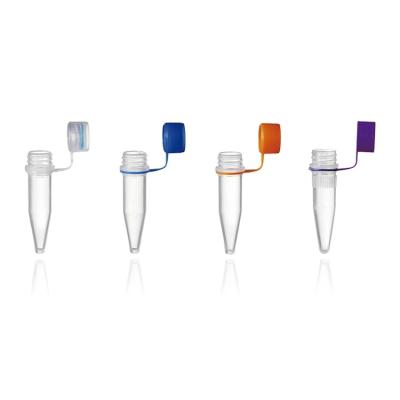 China CenLee PP Disposable Micro Chemical Laboratory Centrifuge Tubes 0.2ml 0.5ml 1.5ml 2ml Sterile Conical Bottom Press Cap ISO 13485 for sale