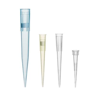 China 200ul 1000ul 1mL Graduated Micropipette Pipettes Tips Blue White Yellow Micro Pipette Tips for sale