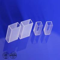 China Customizable Quartz Flow Cuvette 10mm Micro Quartz Cell with OEM Support for sale
