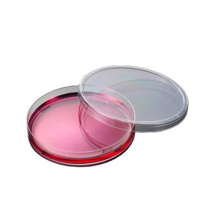 China Sterilized 90x15mm Disposable Plastic Petri Dish Low Price Cell Culture Dish for Lab Medical Use for sale