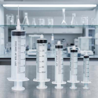 China Tattoo Ink Dispensing Syringe 10mL Screw-top Clear Plastic Individually Packaged Small Size for Microblading Beauty Supply for sale
