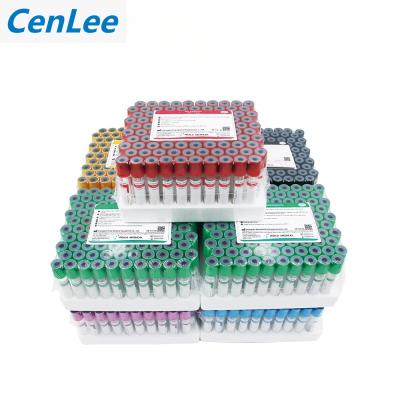 China Factory-Produced 1ml to 10ml EDTA Glass Vacuum Blood Collection Tubes Clot Activator for Blood Tests Tube for sale