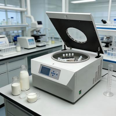 China Cenlee Benchtop Centrifuge 600rpm Mojonnier Centrifuge,12-Tube Capacity Stainless Steel Rotor Max RCF 105xg for Laboratory Use for sale