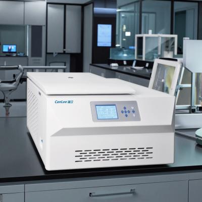 China CE Certified T55R Continuous Refrigerated Centrifuge 4x750ml Swing Rotor Low Speed Centrifuge for Oil Seperation Industrial Use for sale