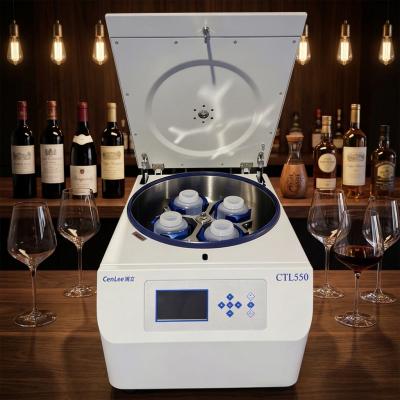 China CT550 Bar Cocktail Clarification Centrifuge 3000ML Professional Drink Purification Machine for Mixology Laboratory for sale