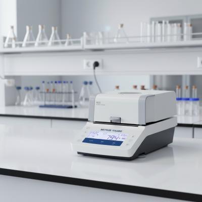 China HE53 Halogen Moisture Analyzer for Food, Pharma, Chemical | Fast & Precise Moisture Content Tester for sale