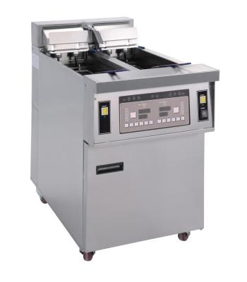 Κίνα 13*2L ηλεκτρικό Fryer 2-δεξαμενών/εμπορικοί εξοπλισμοί κουζινών με το σύστημα φίλτρων πετρελαίου προς πώληση