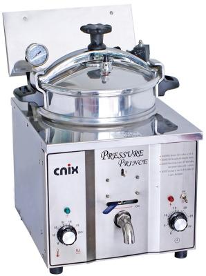 Cina friggitrice di pressione del piano d'appoggio 16L/attrezzatura commerciale della cucina con il brevetto internazionale in vendita