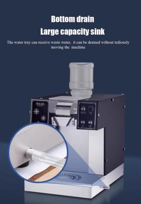 Cina Macchina per il ghiaccio in acciaio inossidabile Snowlake intelligente da 55 kg nera 220 V 50 HZ in vendita