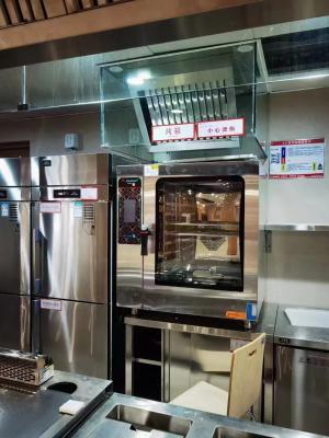 Cina macchina elettrica della cucina occidentale di 16.4kw 50Hz forno combinato 10*GN 1/1 di dieci strati in vendita