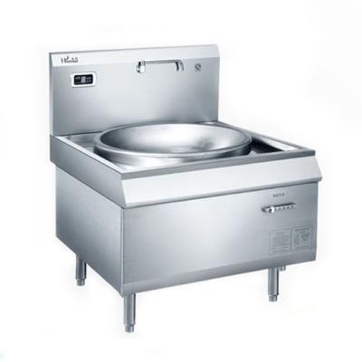 China Commercial Single / Double Big Wok Induction Cooker Burner Cooking Range 380V 50Hz for sale