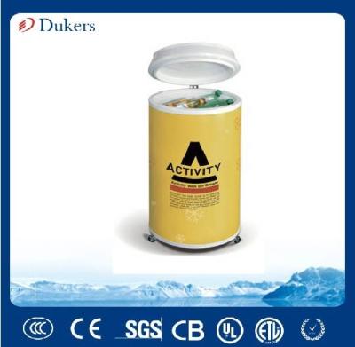 China Can Cooler Beverage Showcase Fridge Display Commercial Refrigerator 40-60 Liter for sale