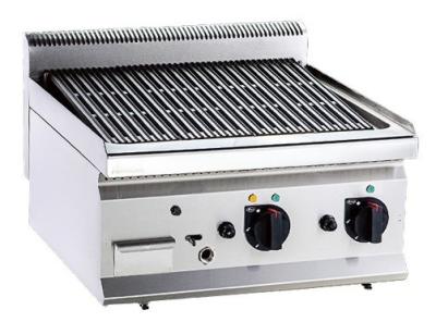 Εμπορικός ηλεκτρονικός BBQ σχαρών επιτραπέζιων κορυφών εξοπλισμός 600 X 600 X 415mm κουζινών τύπων δυτικός