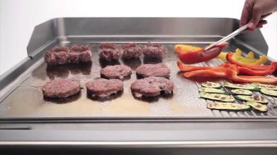 China Commercial Western Kitchen Equipment Gas Griddle With LPG Source Power Source for sale