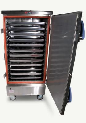 Cina vassoi automatici pieni del carretto 12 del Governo del vapore del riso del vapore elettrico commerciale di potere 12kW in vendita
