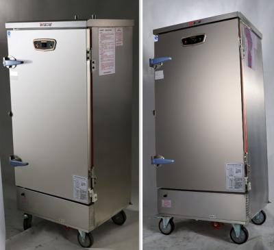 Cina vassoi automatici pieni del carretto 12 del Governo del vapore del riso del vapore elettrico commerciale di potere 12kW in vendita