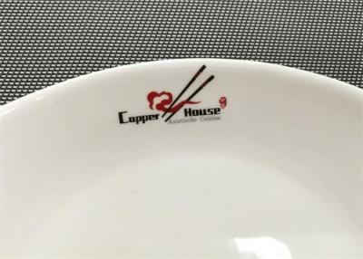 China Square Dish Plate With Customized-Logo Porcelain Dinnerware Sets Dia. 23cm for sale