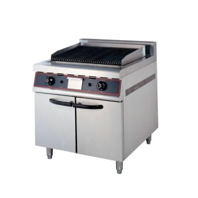 Cina Griglia della roccia della lava del gas dell'acciaio inossidabile 380V con il Governo 12KW per le attrezzature della cucina in vendita