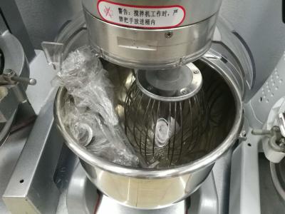 China 20L Planetary Egg Beater And Dough Kneader Food Process Machine Three Mixing Accessories Single Speed for sale