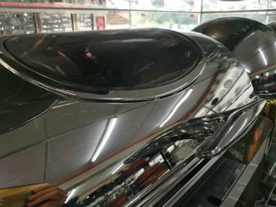 China Stainless Steel Chafing Dish With Visual Window Rectangular Cookware GN Food Container 1/1*65MM for sale