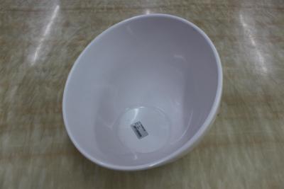 China Melamine Colorful Porcelain Dinnerware Sets , Unbreakable Egg - shaped Fruit Bowl for sale