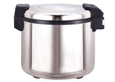 Cina attrezzature commerciali della cucina 20L/fornello di riso elettrico con acciaio inossidabile/corpo di legno del grano in vendita