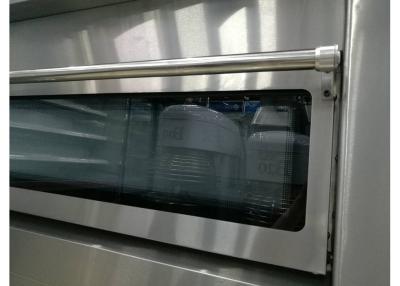 China Deluxe Electric Oven Micro-computer Intelligent Control Smart Preset Menu Function 2 Decks 4 Trays Electric Baking Ovens for sale