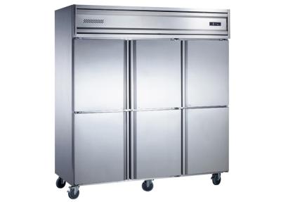 China Low Power Consumption Commercial Refrigerator Freezer Highly Firm Adjustable Shelves for sale