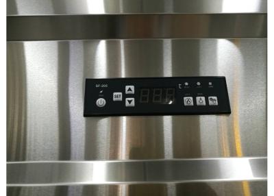 China Low Power Consumption Commercial Refrigerator Freezer Highly Firm Adjustable Shelves for sale