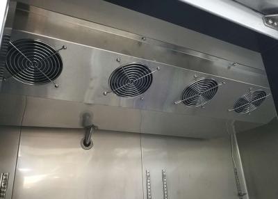 China Low Power Consumption Commercial Refrigerator Freezer Highly Firm Adjustable Shelves for sale