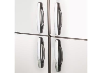 China Air Cooled -15 to -18°C Commercial Refrigerator Freezer 2/4/6 Solid Doors Upright Reach-in Freezer for sale