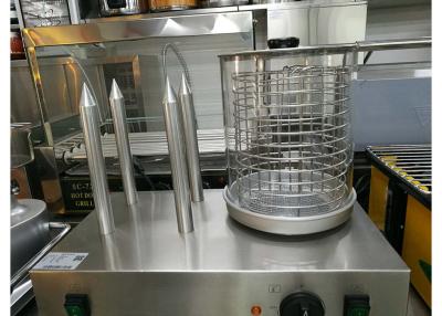 Cina Macchina elettrica dell'hot dog dell'attrezzatura di snack bar con la punta 220V - 240V del riscaldamento in vendita