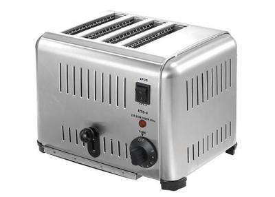China Commercial 6 / 4 Slice Electric Toaster Snack Bar Equipment / Toast Bread Machine for sale